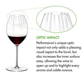 Riedel Performance Syrah CRYSTAL GLASS - SET OF 2 - MADE IN GERMANY ...