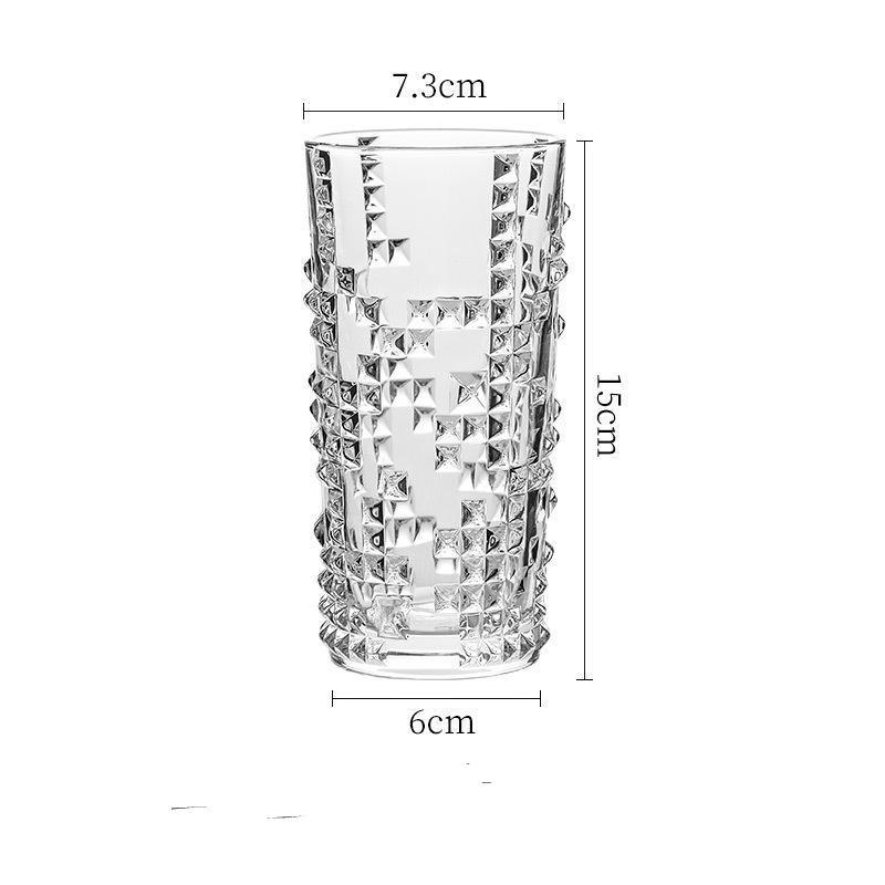 PUNK TALL CRYSTAL TALL GLASS - SET OF 6-MADE IN GERMANY – Smokey Cocktail